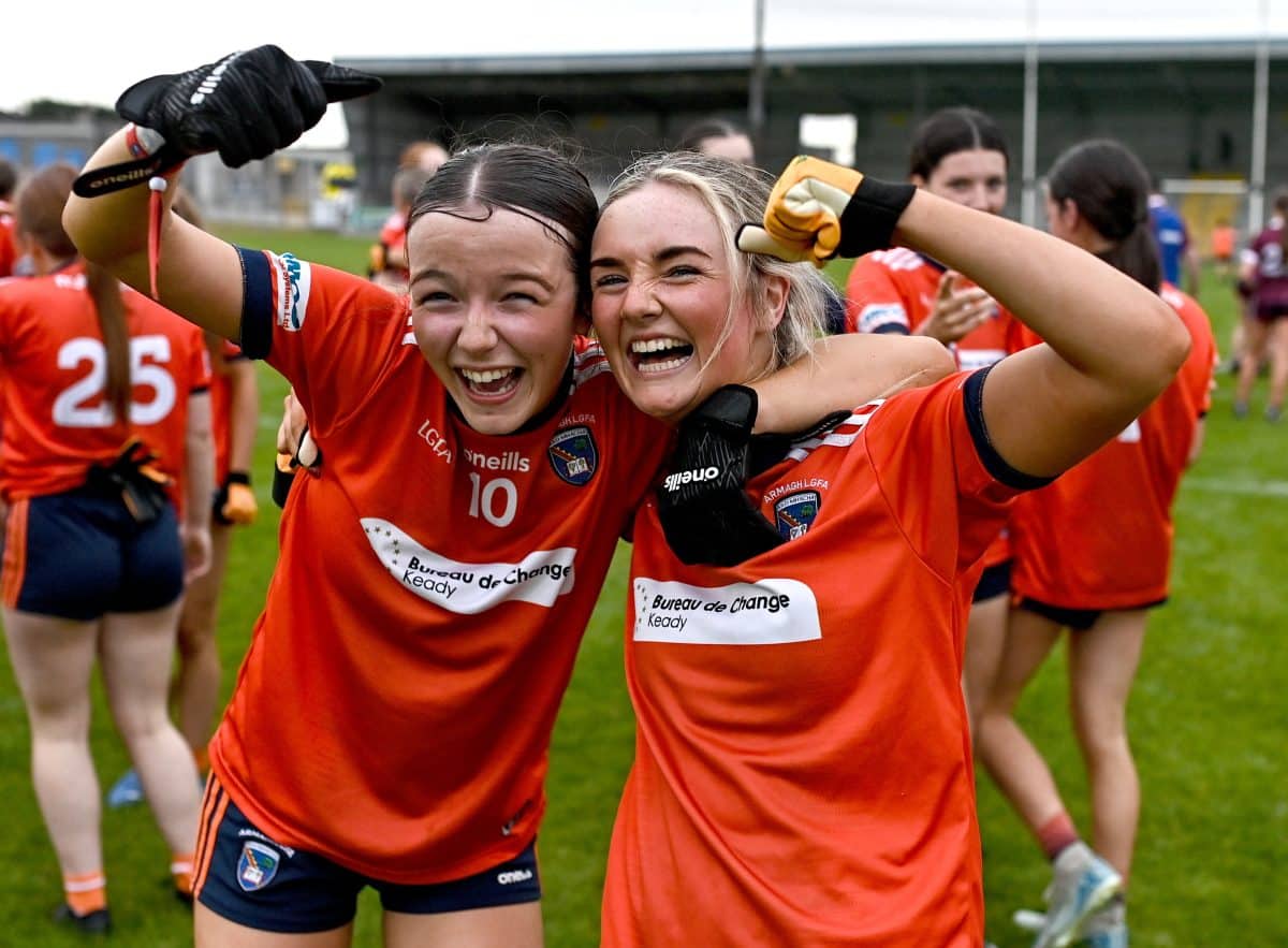 Joys from the County Armagh... picture parade of action and celebration ...