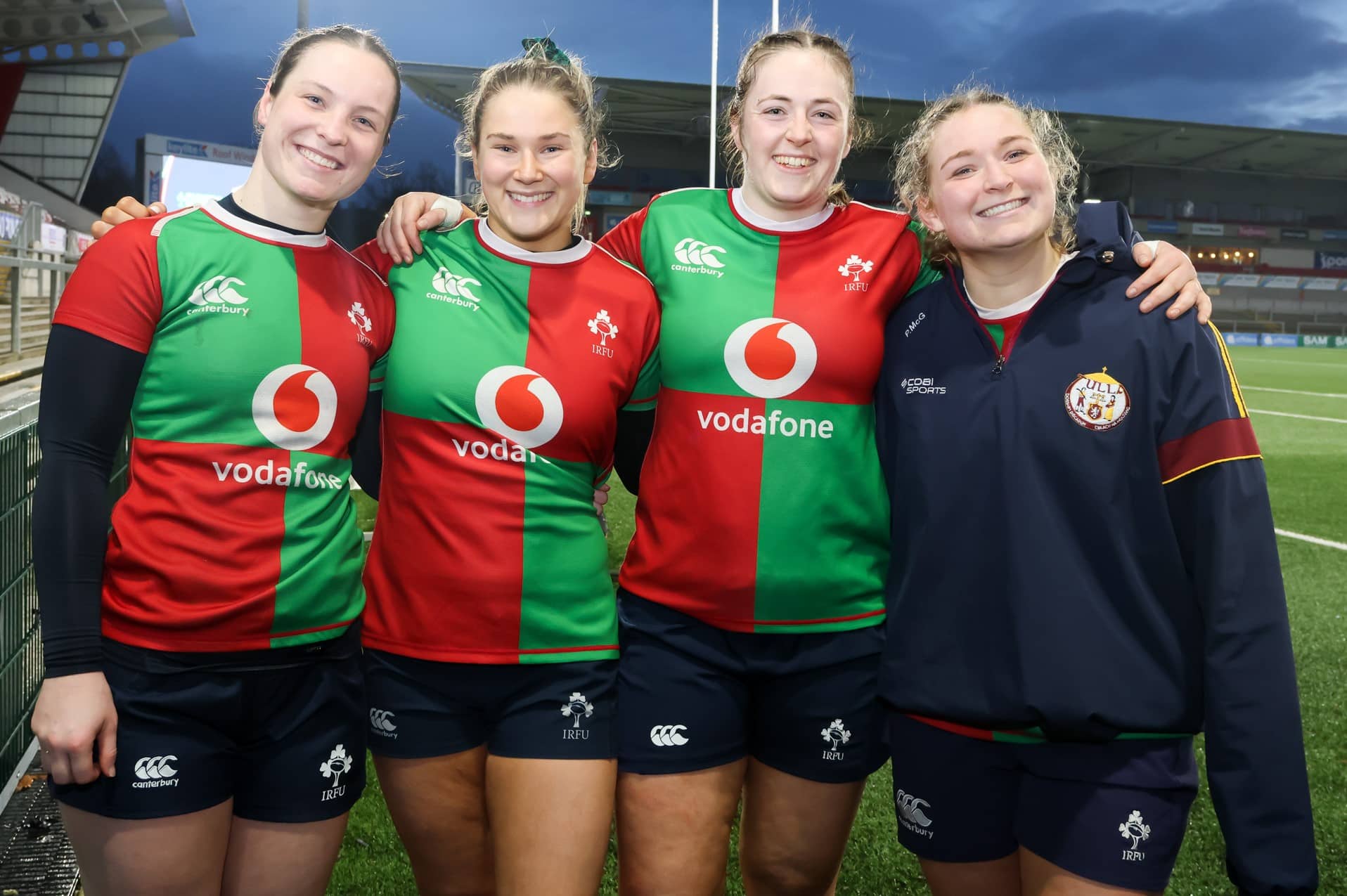 Rugby analysis... Ulster's formidable Sadhbh McGrath providing ...