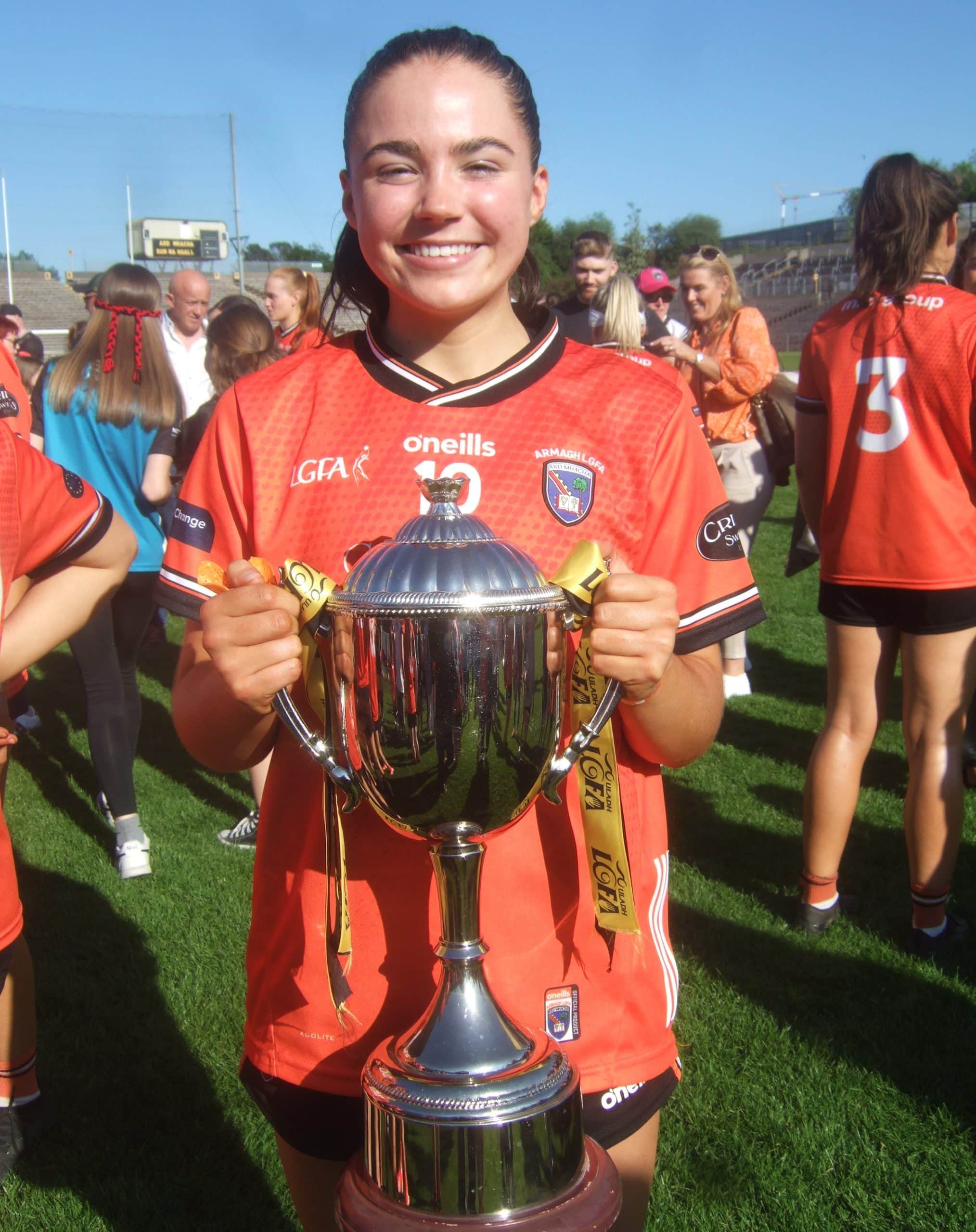 Special feature... Armagh's Emily Druse blossoms with the Orchard ...