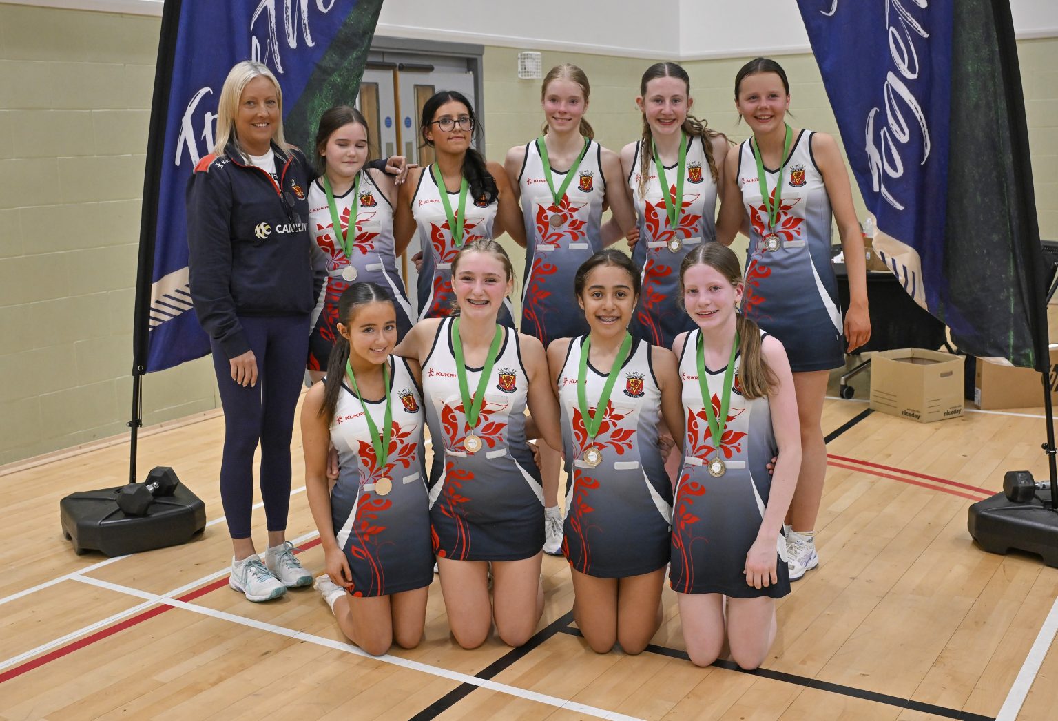 NETBALL NORTHERN IRELAND MINOR AND JUNIOR SCHOOLS CUP FINALS DAY ...
