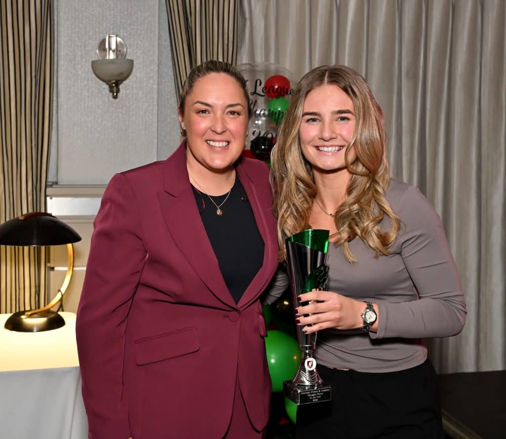 Emily Wilson is a double winner as Glentoran Women celebrate a ...