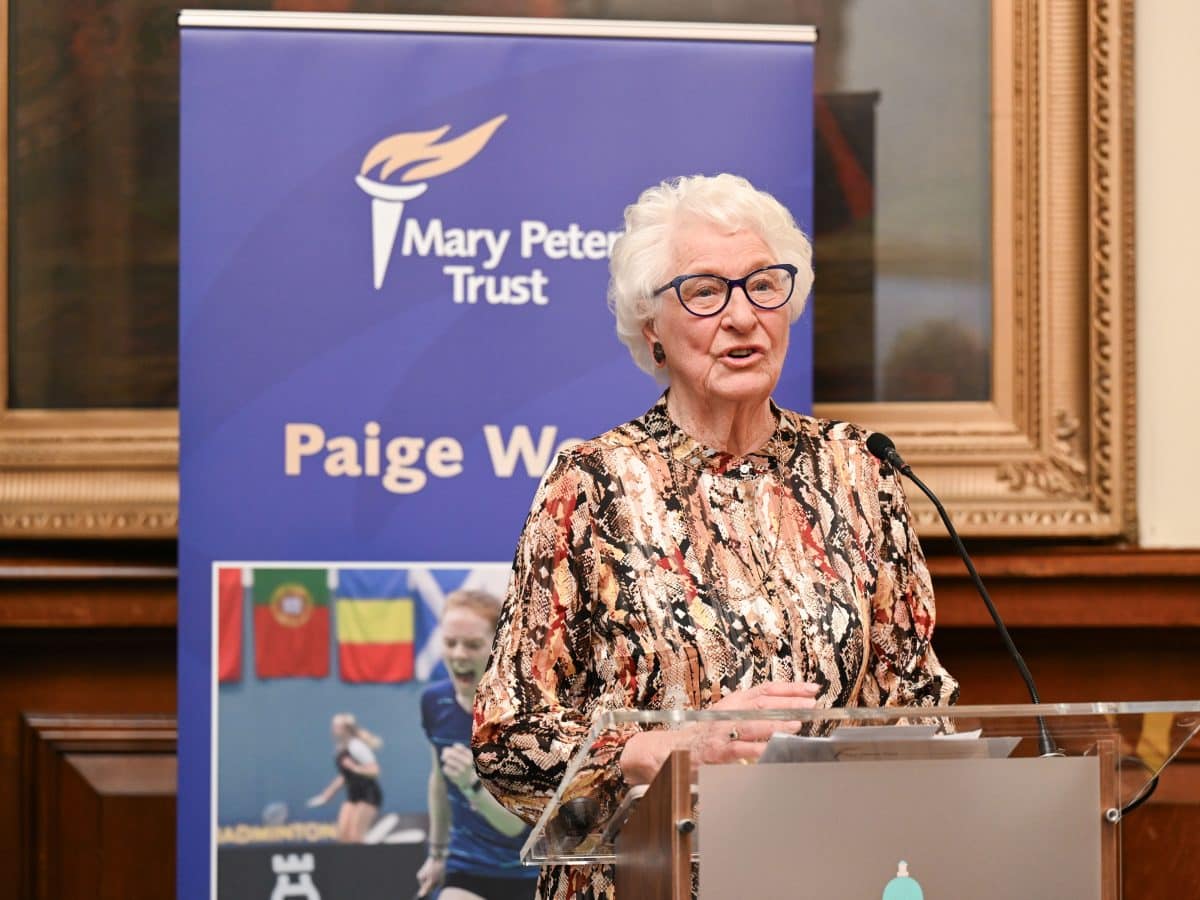 Sporting stars light up Belfast City Hall as Mary Peters Trust marks ...