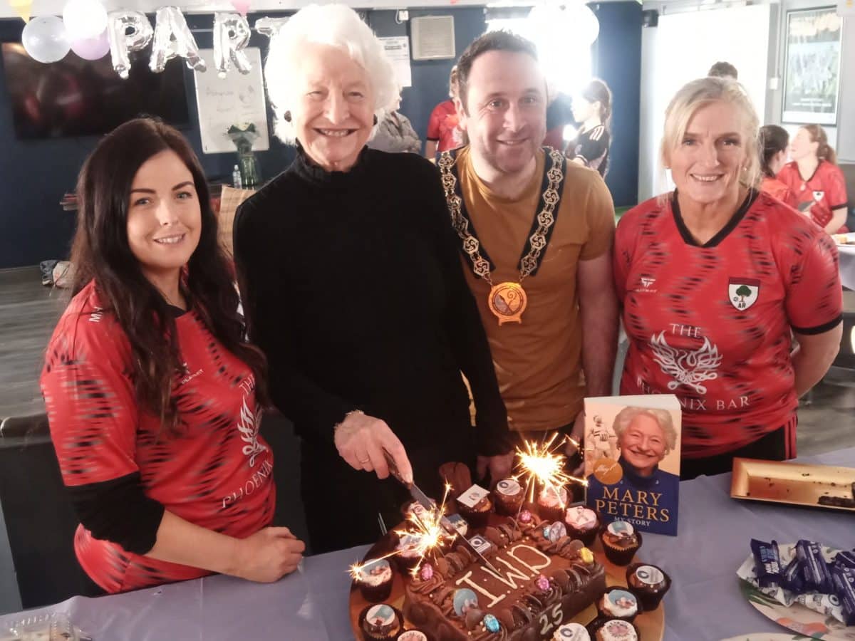 Newry's Ashgrove Ladies social soccer team welcome Olympic legend Lady ...
