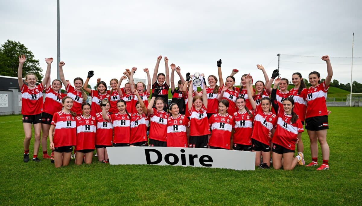 Aoife Mitchell in double strike as Derry are crowned All-Ireland U14 ...