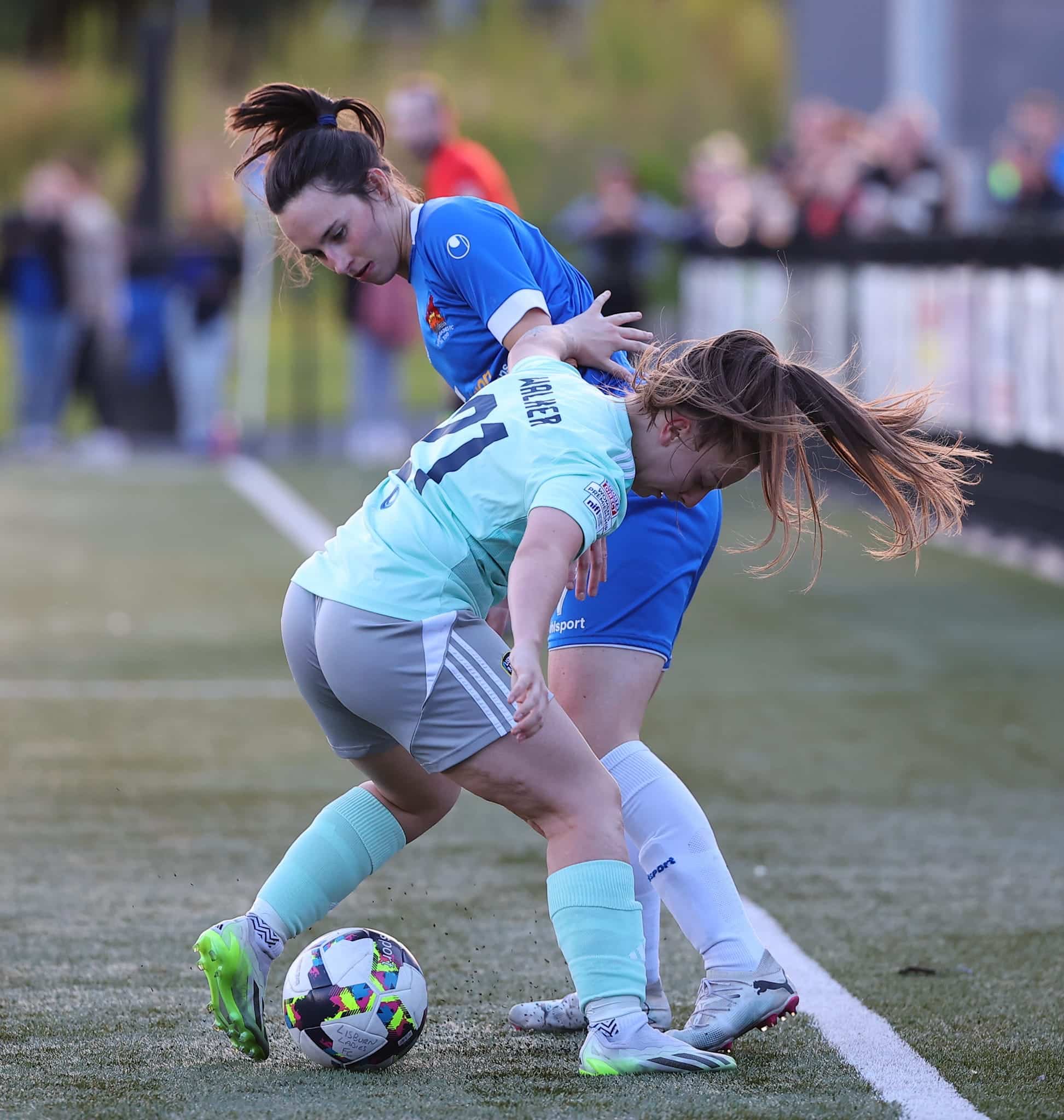 Photo gallery from all the games as Linfield's Eve Reilly and Glens ...